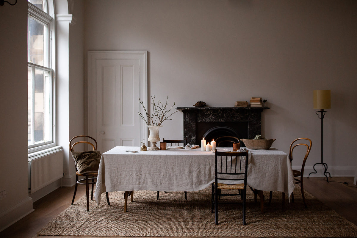 NEW HEAVY WASHED BELGIAN TABLE AND BED LINEN – Ellei Home