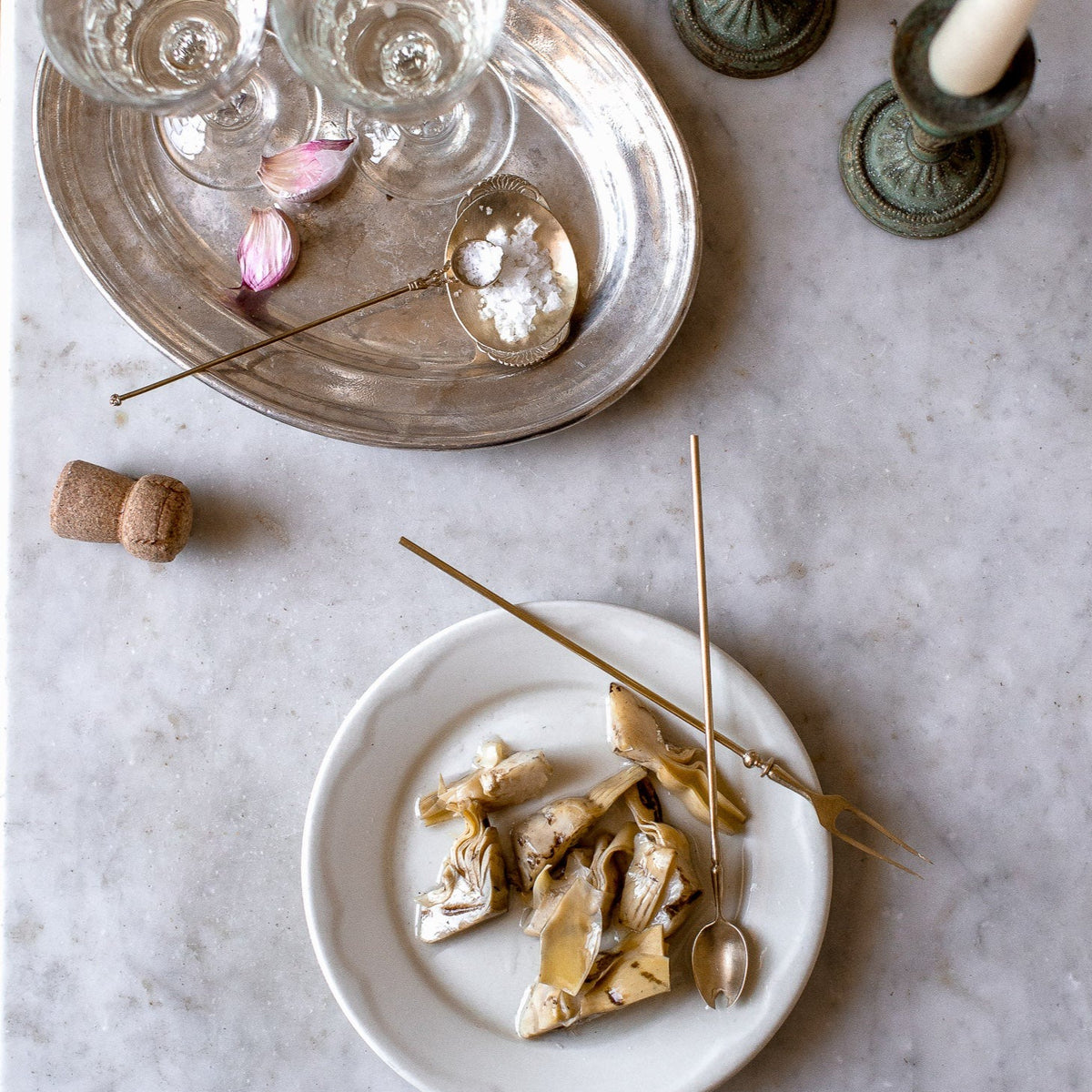 Handcrafted Brass Bident Fork – Ellei Home