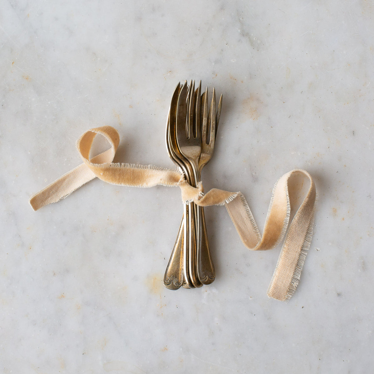 Vintage Decorative Cake Forks Set – Ellei Home
