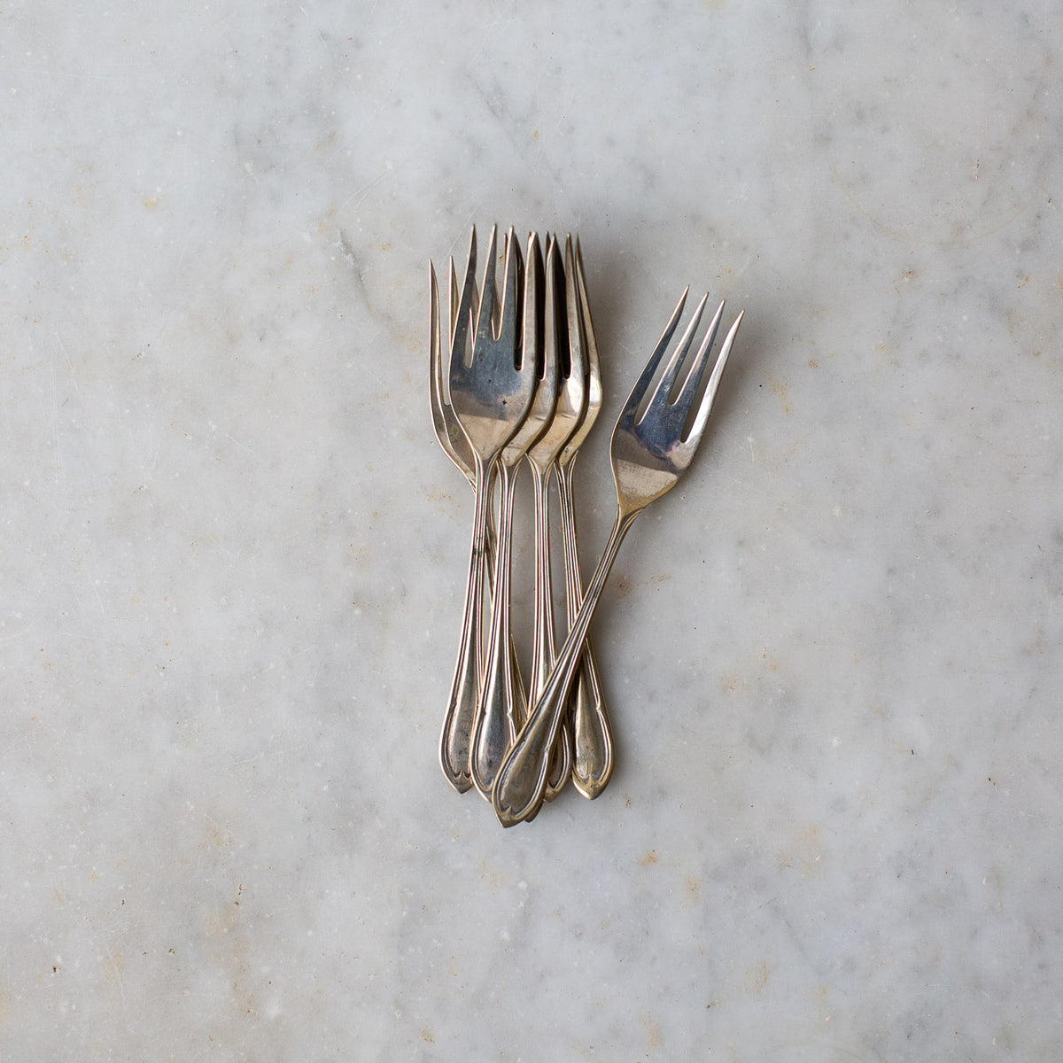 Vintage Decorative Cake Forks Set 2 – Ellei Home