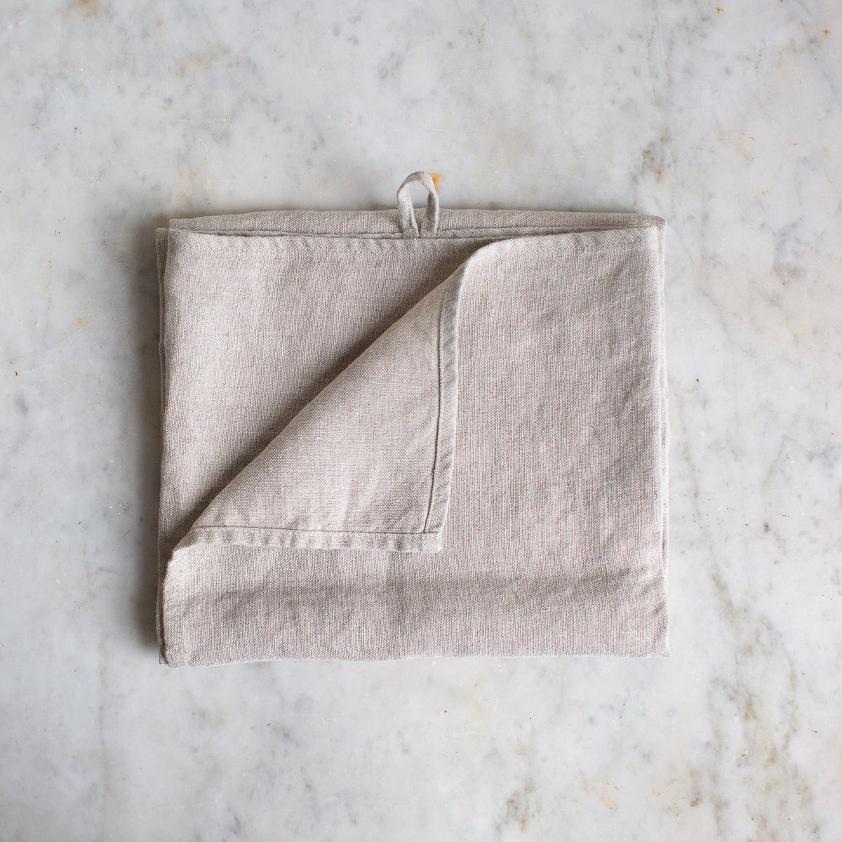 HANDMADE LINEN KITCHEN TOWEL IN NATURAL – Ellei Home