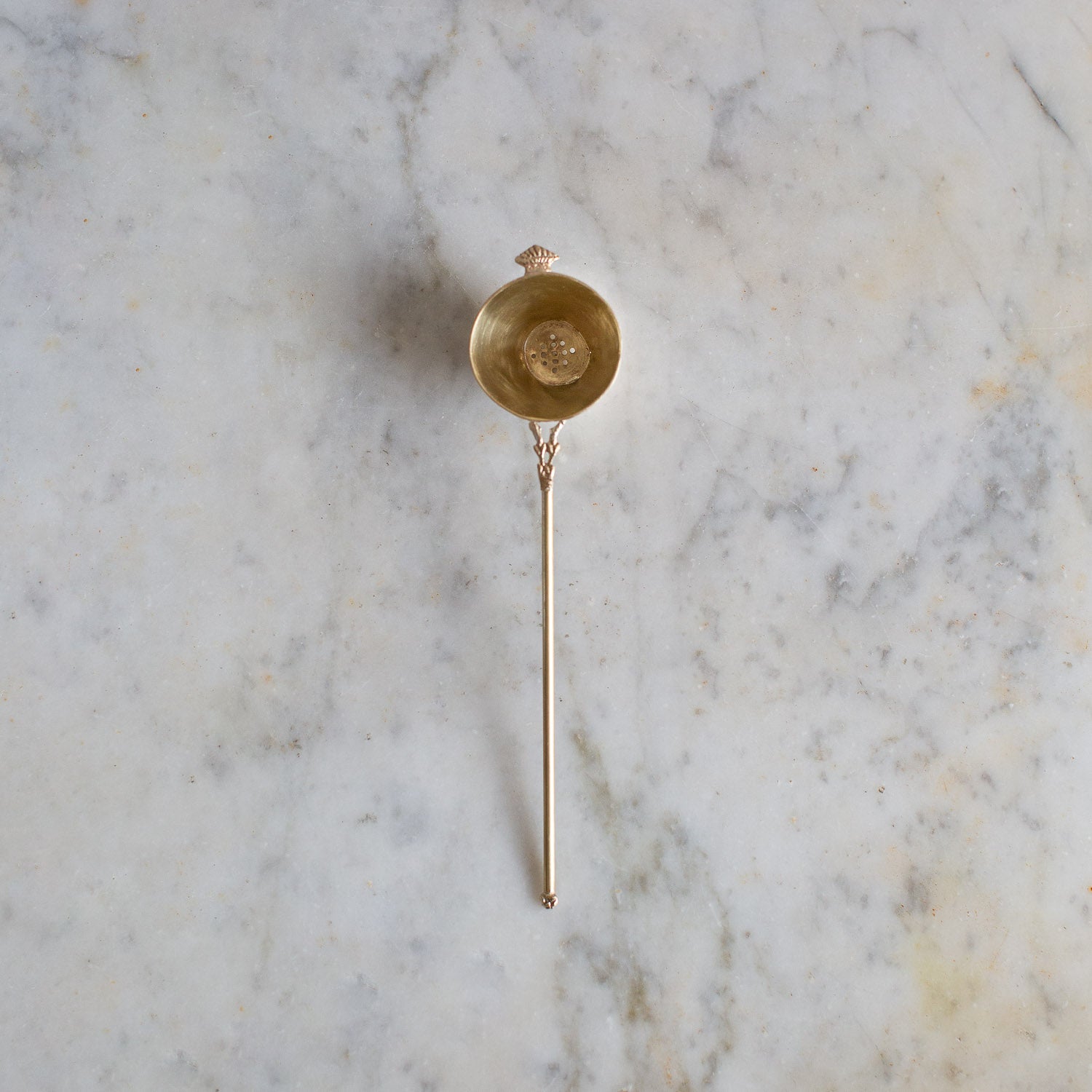 Handcrafted Brass Tea Strainer – Ellei Home