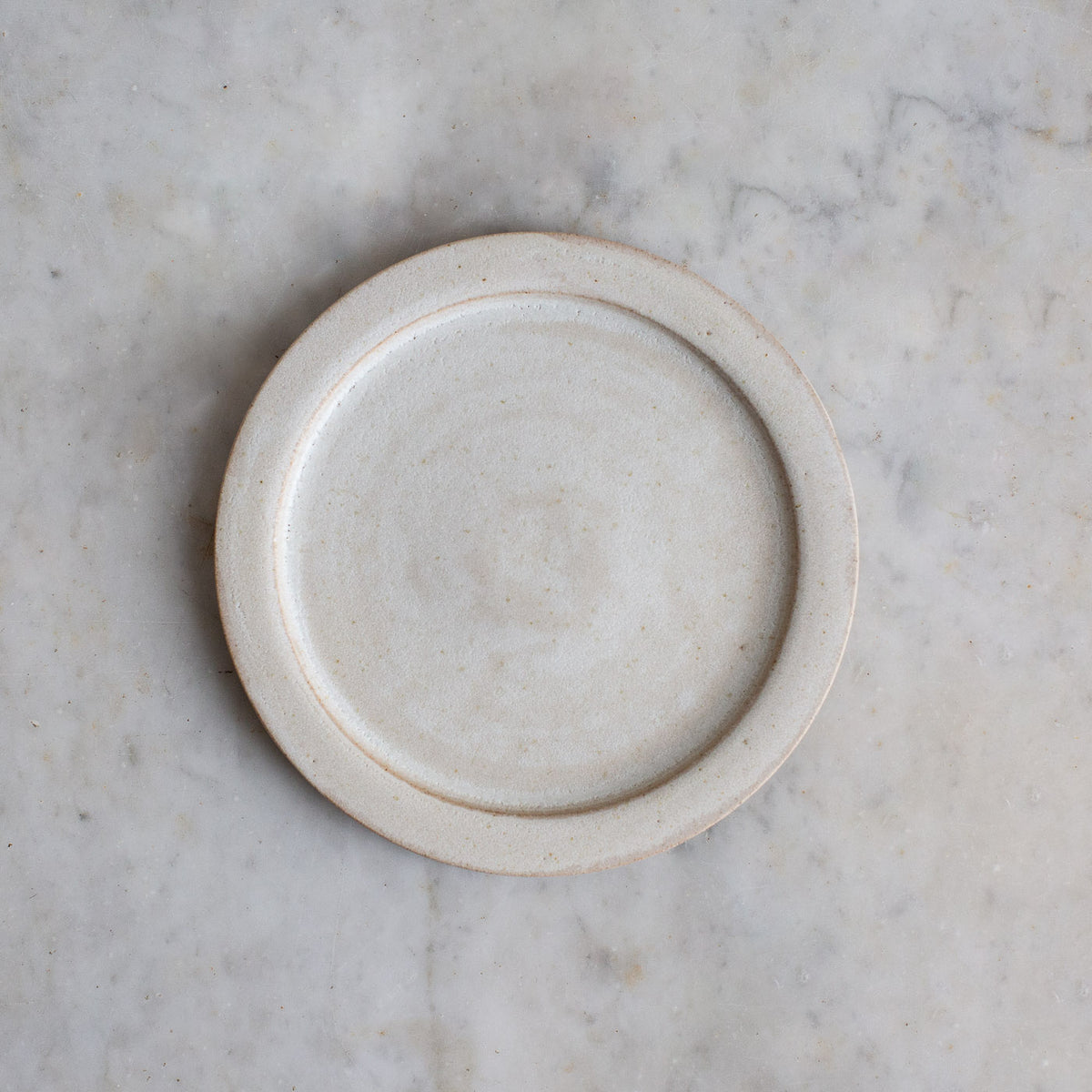 HANDMADE SPECKLED MATT GLAZED STONEWARE SIDE PLATE – Ellei Home