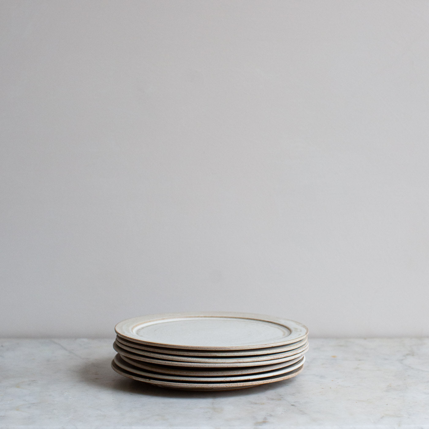 HANDMADE SPECKLED MATT GLAZED STONEWARE DINNER PLATE – Ellei Home