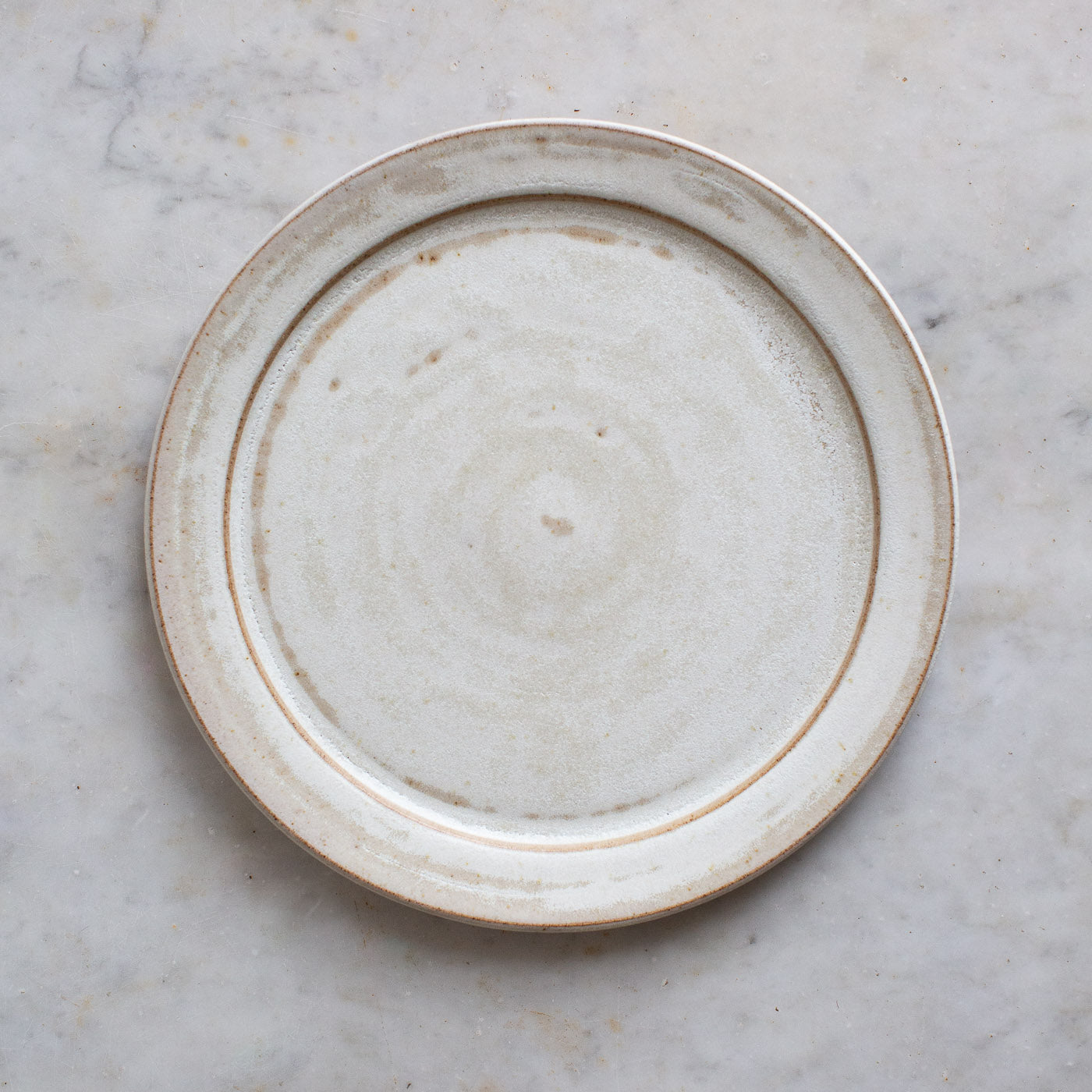 HANDMADE SPECKLED MATT GLAZED STONEWARE DINNER PLATE – Ellei Home