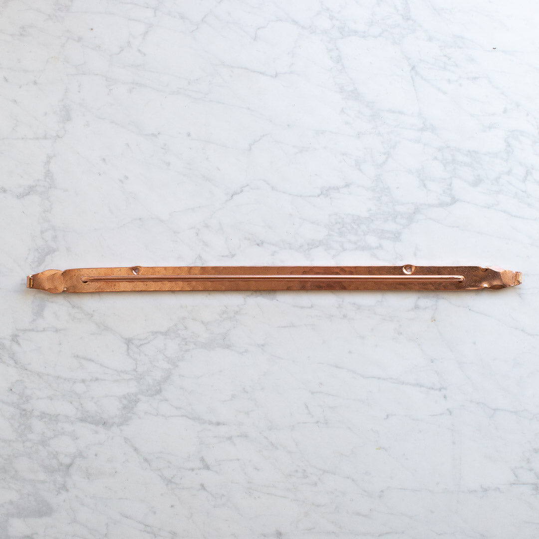 HAND FORGED COPPER KITCHEN HANGING RAIL – Ellei Home